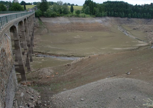 Stausee Robertville bis Ende des Jahres wieder voll