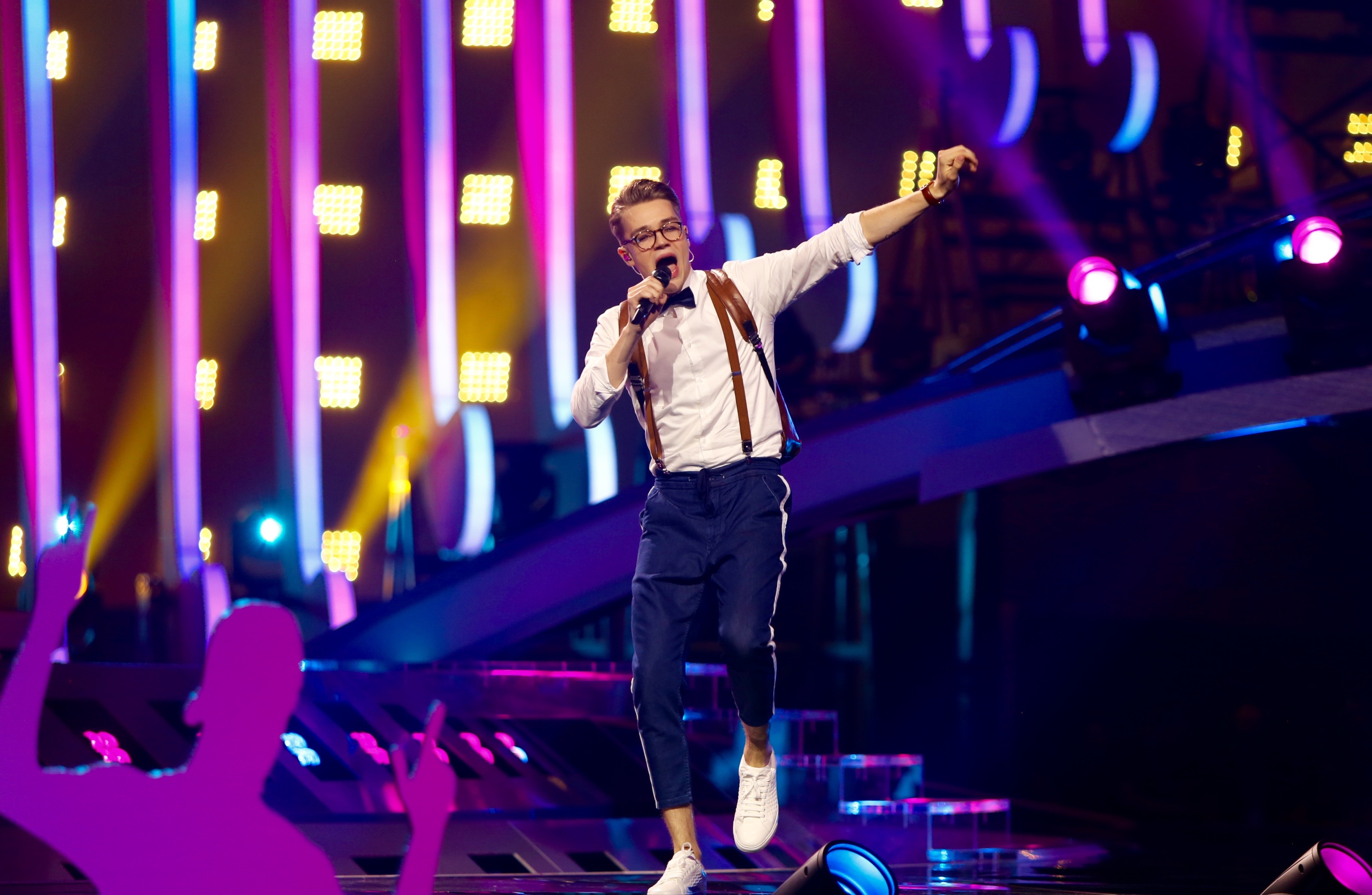 Der 63. Eurovision Song Contest findet ohne Belgien im Finale statt ...