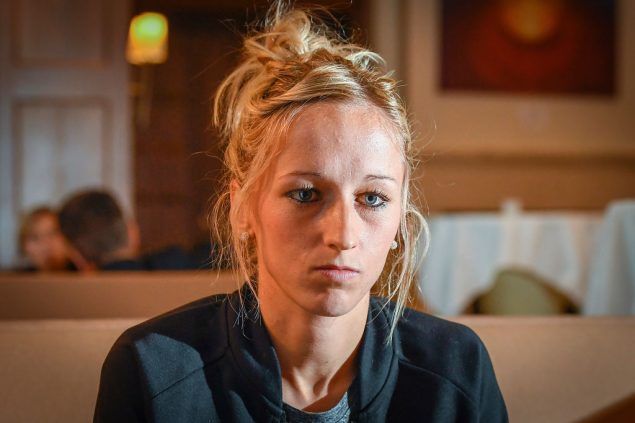 „Heimspiel“ für Kathy Hendrich mit der DFB-Auswahl