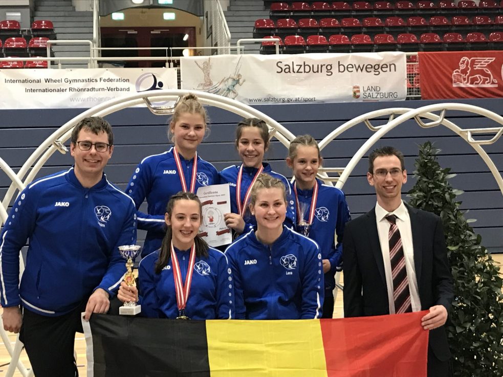 Eupener Rhönradturnerinnen überzeugen in Österreich - BRF Nachrichten