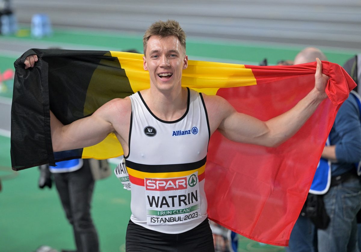 Dritte Medaille für Belgien bei der Hallen-EM: Julien Watrin holt Silber über 400 Meter - BRF ...
