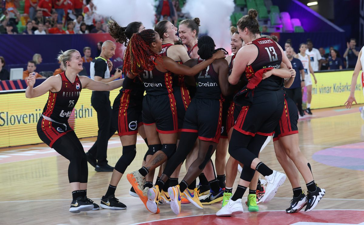 Gold für Belgian Cats: Belgien ist Basketball-Europameister - Feier in Brüssel - BRF Nachrichten
