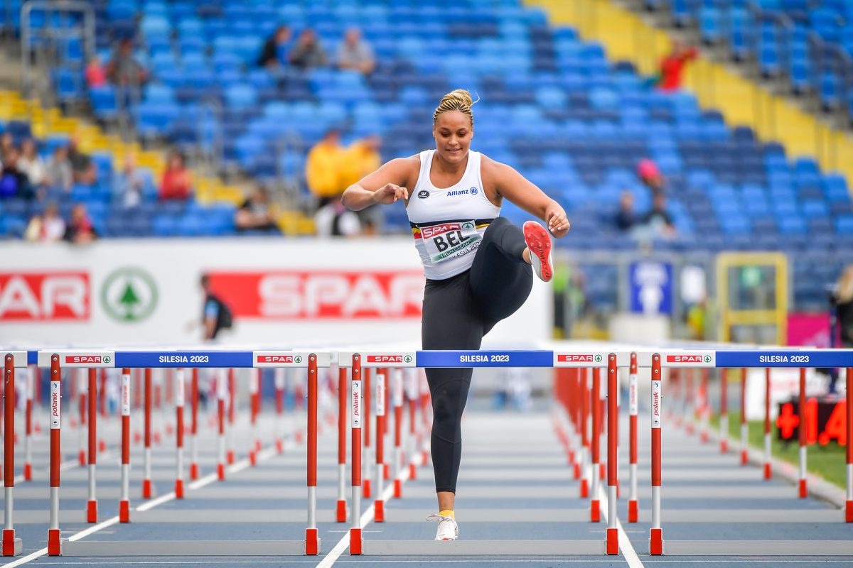 Kugelstoßerin Jolien Boumkwo springt bei European Games als ...