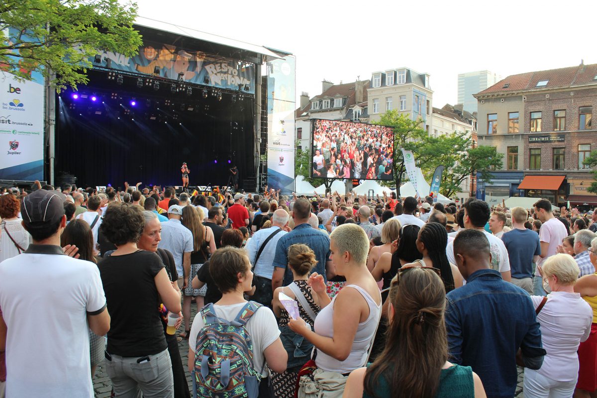 Bal National: 15.000 feiern am Vorabend des 21. Juli im Marollenviertel ...