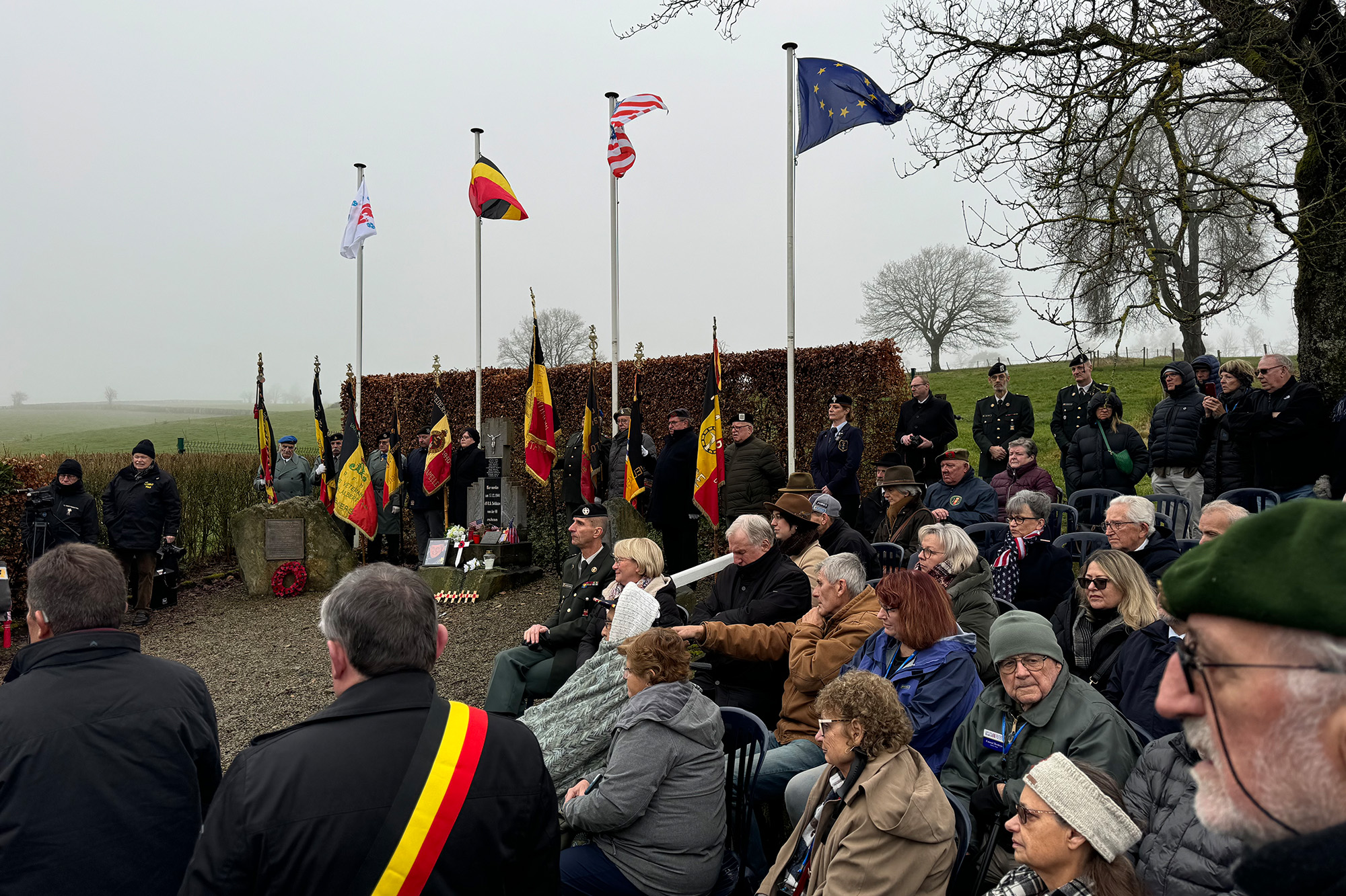 80 Jahre danach: Zeremonie gegen das Vergessen am Wereth Memorial - BRF ...