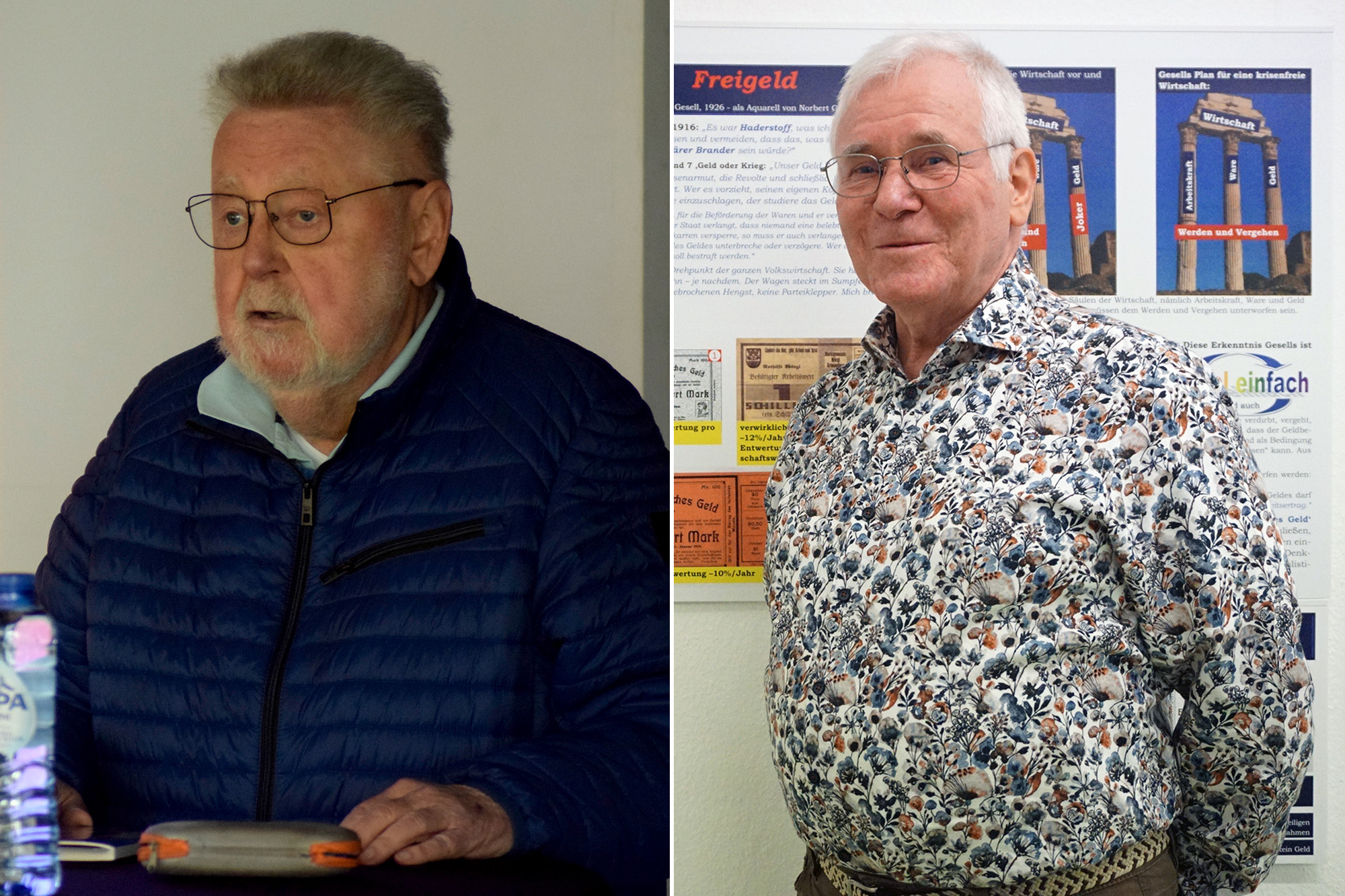 Preise des Parlaments an Marcel Bauer und Joseph Spoden - BRF Nachrichten