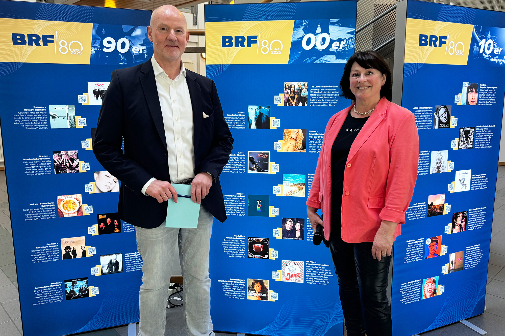 Ausstellung "80 Jahre BRF – Acht Jahrzehnte Musikgeschichte" gestartet ...